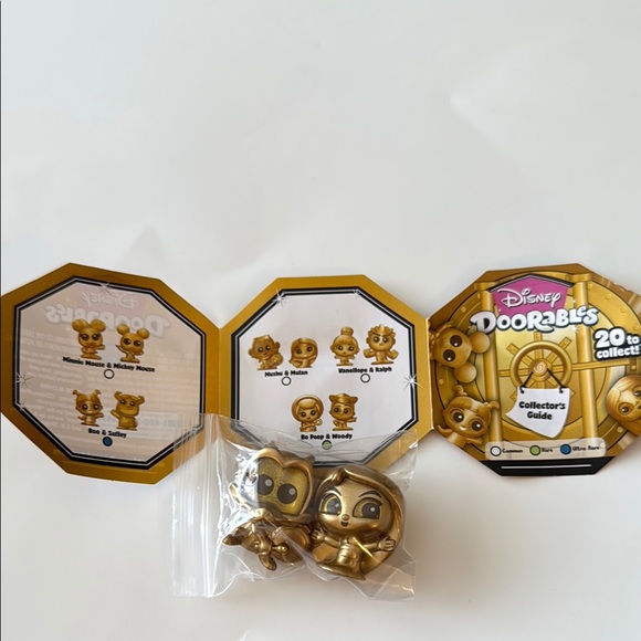 Disney | Toys | Disney Doorables Gold Collectible Set Mulan Mushu ...
